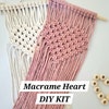 Beginner DIY Macrame Craft Kit. Macrame Wall Hanging Kit, Craft Kits for Adults and Kids. DIY ...