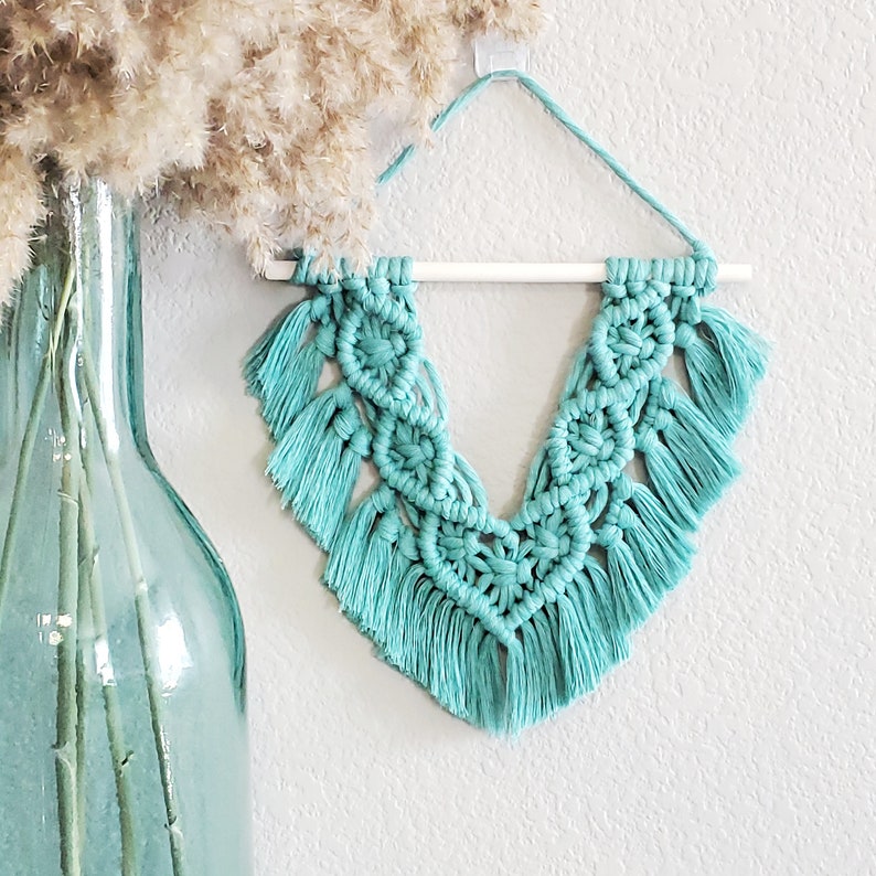 Macrame Wall Hanging Pdf Pattern Beginner Macrame Tutorial - Etsy