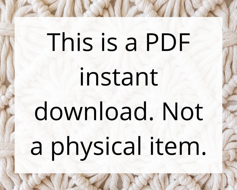Beginner Macrame Wall Hanging Pdf Pattern. Macrame Tutorial. - Etsy