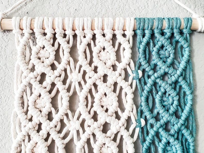 Macrame Wall Hanging Pattern: DIY Boho Geometric Home Decor (PDF ...