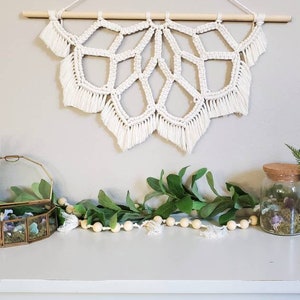 Macrame lotus mandala pdf pattern intermediate and advanced | Etsy