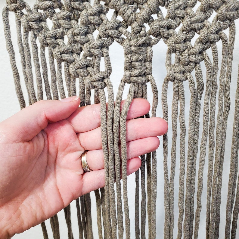 Beginner Macrame Wall Hanging Pdf Pattern. Macrame Tutorial. - Etsy