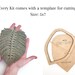 Macrame Leaf/feather DIY Craft Kit. Craft Kit for Adults. DIY Home ...