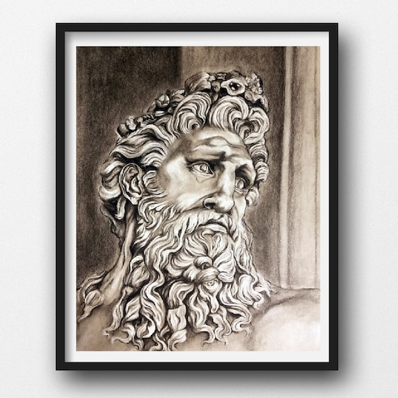 Oceanus at Trevi 8x10 Fine Art Print | Etsy