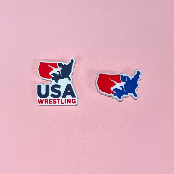 Wrestling Charm - Etsy