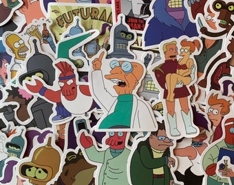Futurama Stickers - Etsy