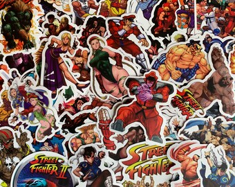 Street Fighter Sticker - Etsy UK
