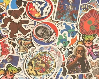 Grateful Dead Stickers | Etsy