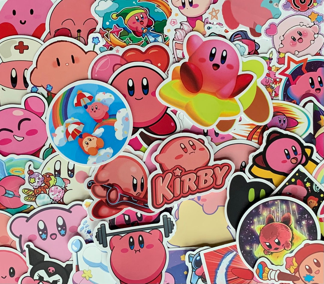 Super Nintendo Stickers Kirby Mate - Etsy