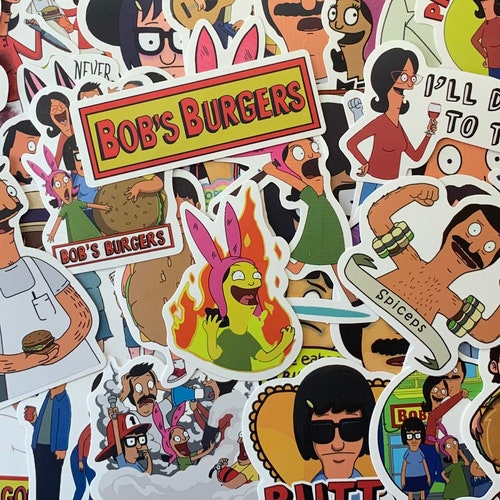 Bob's Burgers Tattoo Sticker Pack Louise Belcher Sticker - Etsy