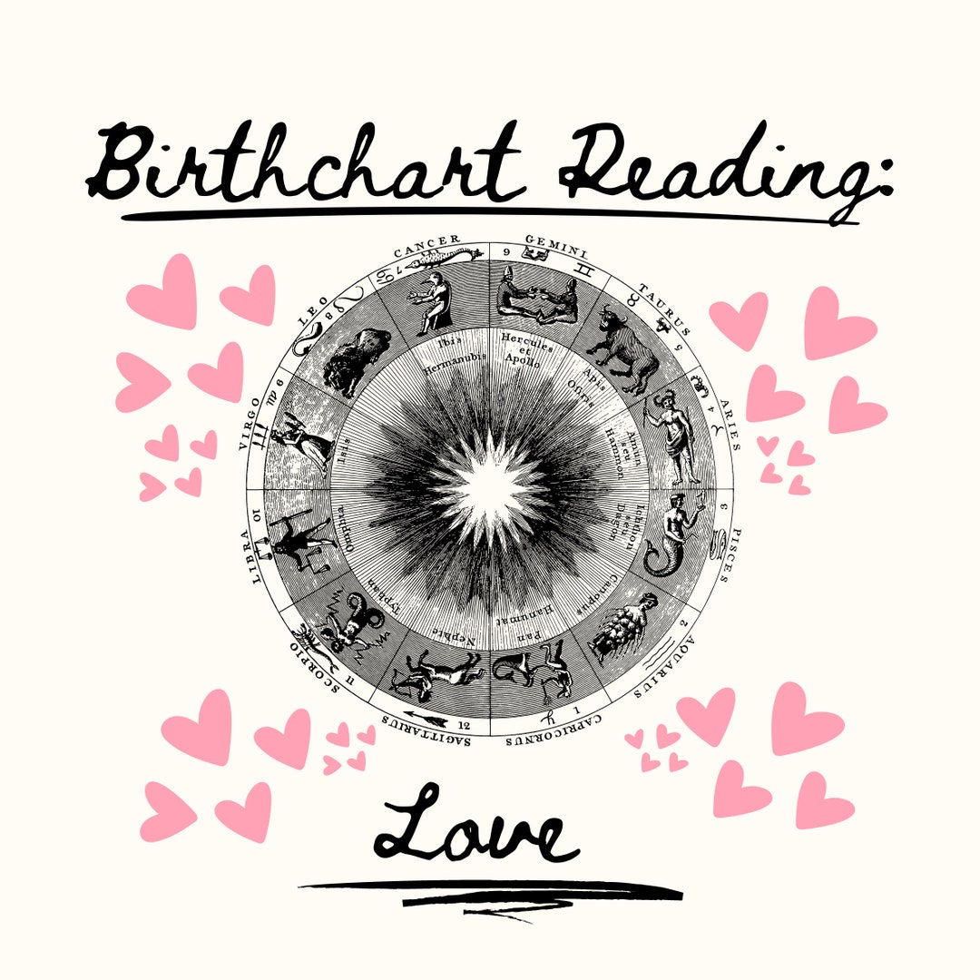 Mini Birthchart Love Reading - Etsy