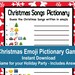 School Emoji Game, Back to School Pictionary, Icebreaker Game, Teen ...