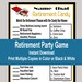 Retirement Trivia Candy Game, Retirement Party Game, Adult Party Game ...