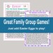 Easter Games for Kids Bundle, Printable Easter Children's Games, Easter ...