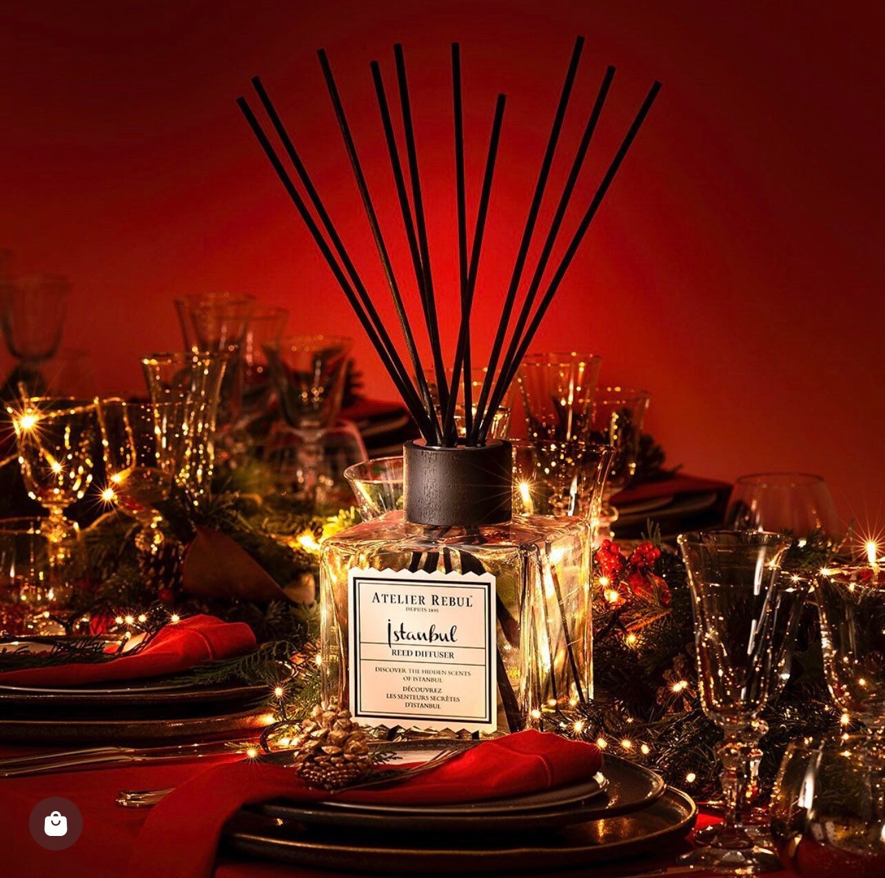 2500 ML Atelier Rebul Istanbul Reed Diffuser Large Size, Turkish Gift ...