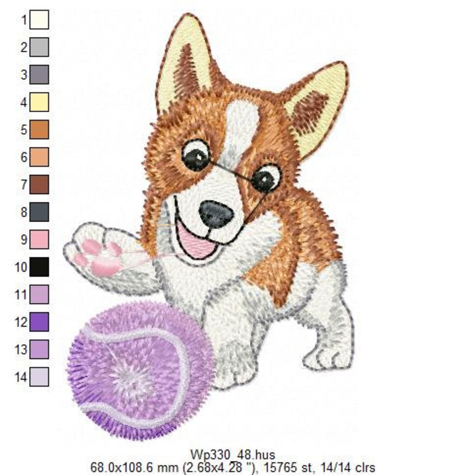 Puppies Machine Embroidery Design 20 Designs Pack Puppy | Etsy