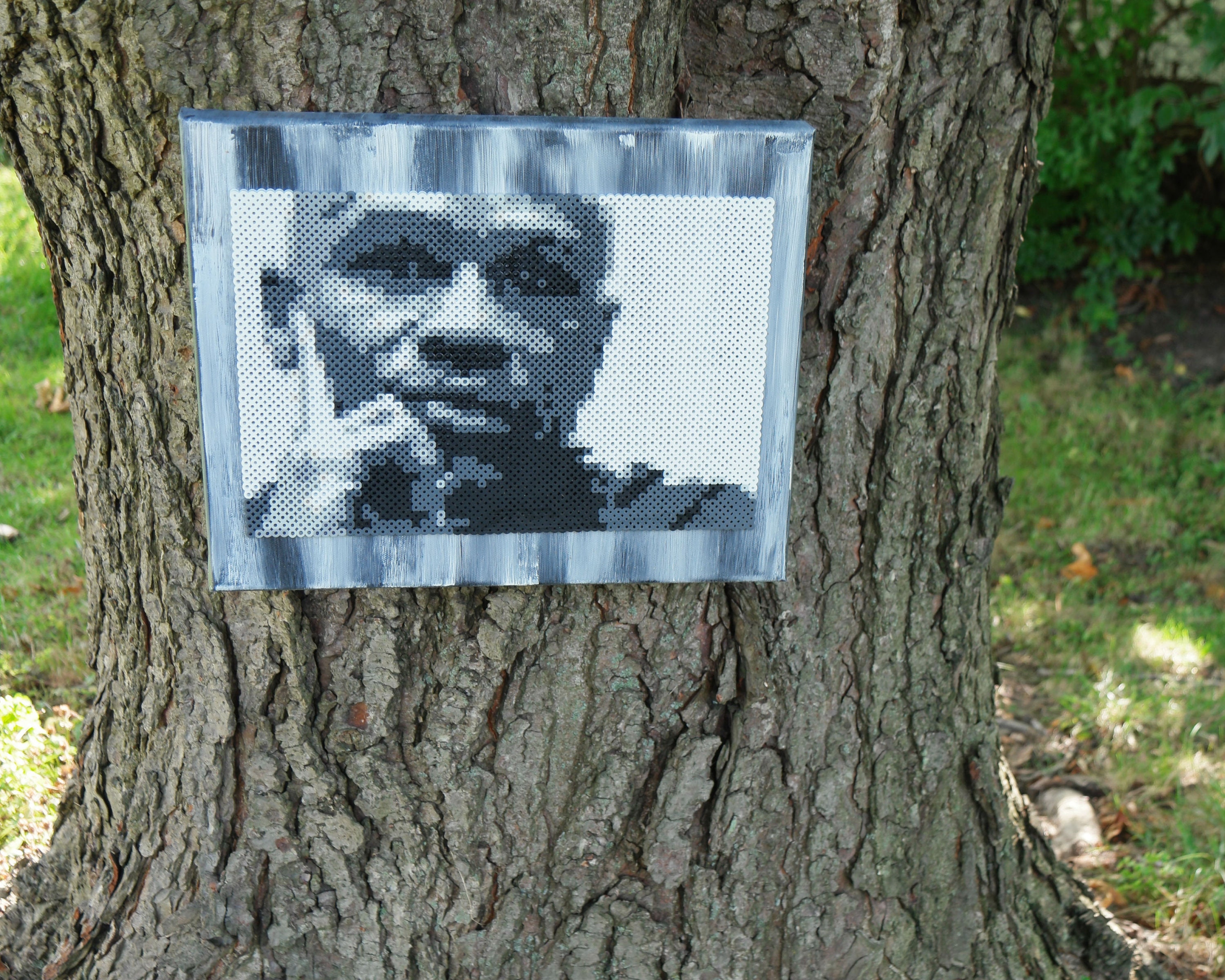 Floyd Mayweather Replica Perler Bead Canvas Wall Art - Etsy