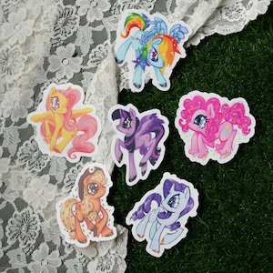 Pony Clear Vinyl Stickers - Etsy