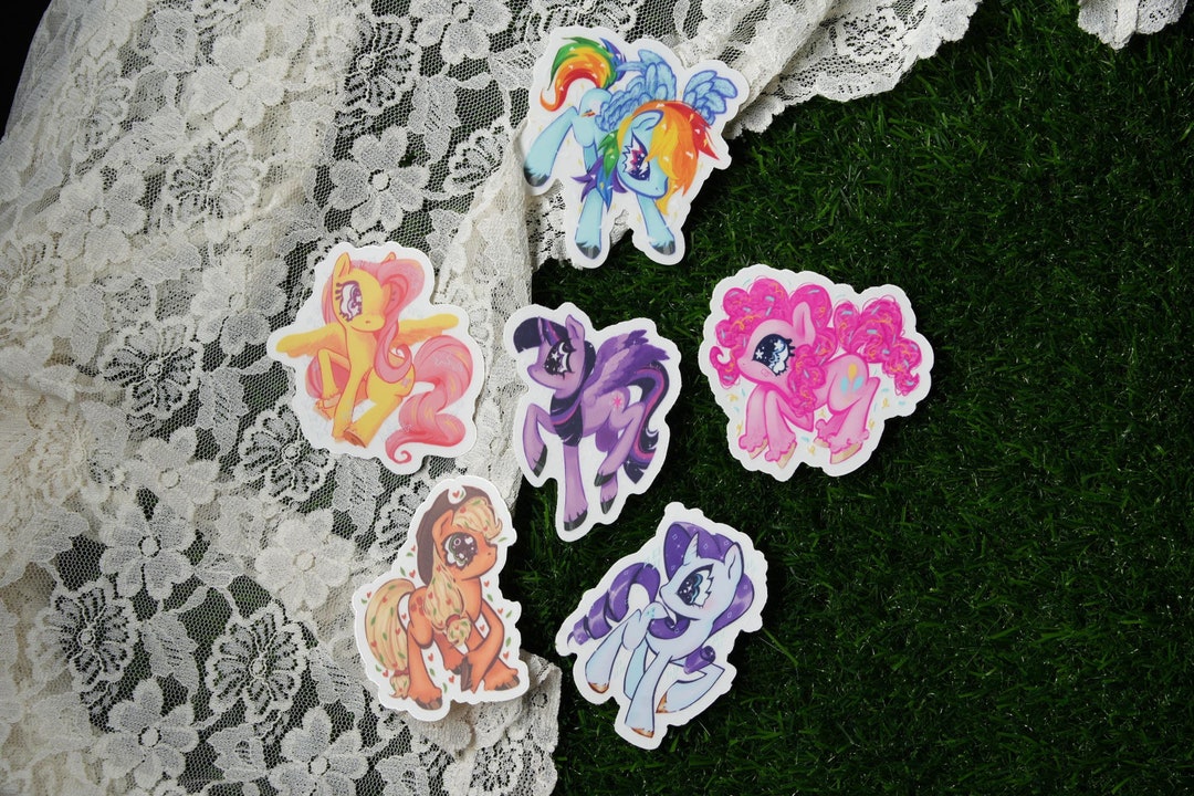 Pony Clear Vinyl Stickers - Etsy