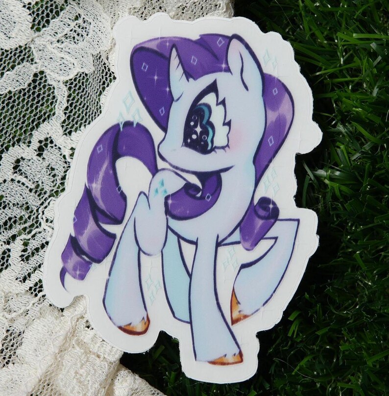 Pony Clear Vinyl Stickers - Etsy