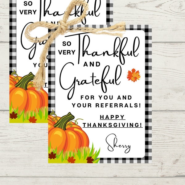 Thanksgiving Tags - Etsy
