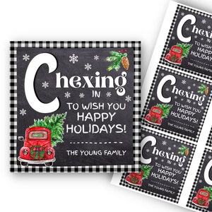 Chexing in Christmas Tag, Chex Mix Winter Gift Tag, REALTOR Pop By ...