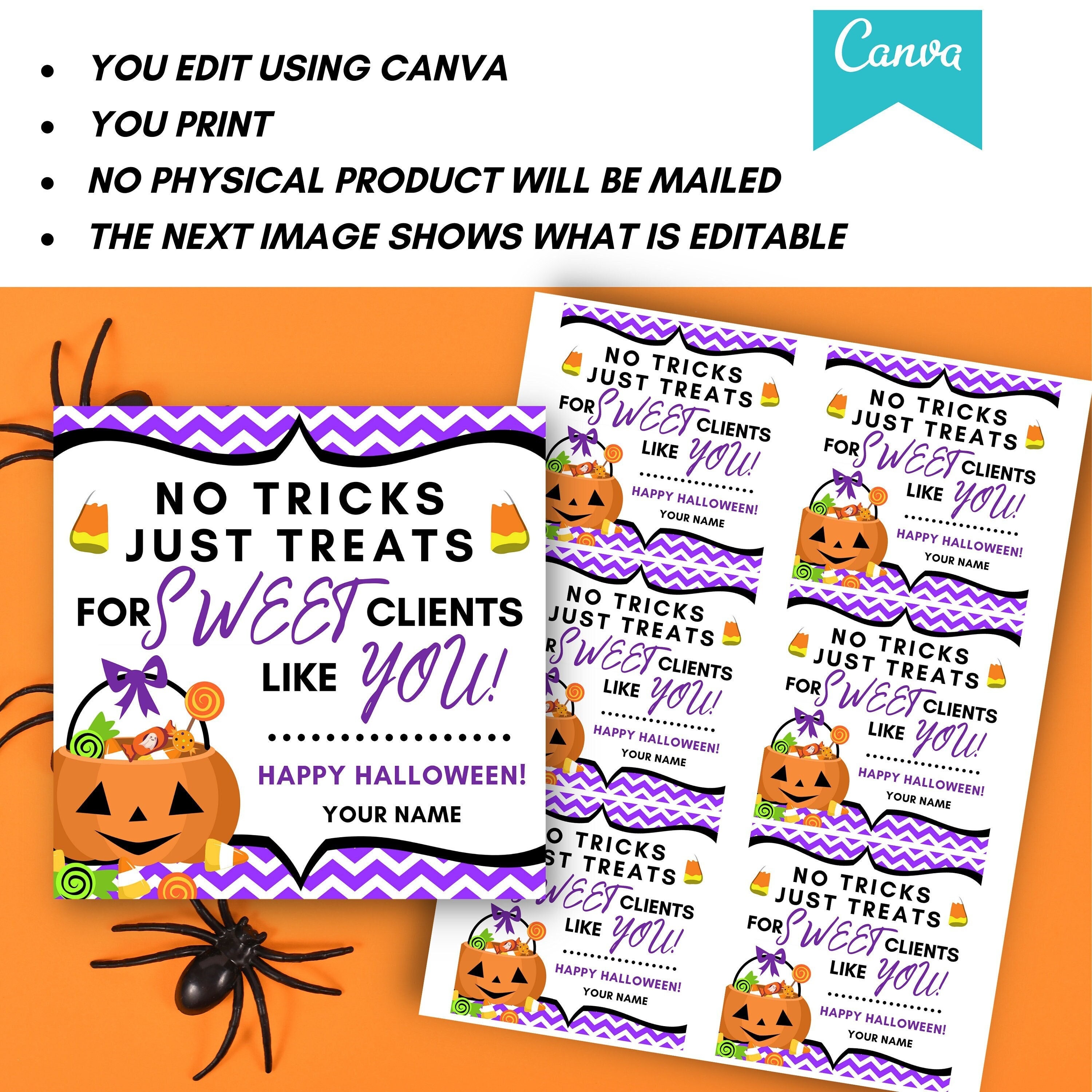 Editable Halloween Pop by Tag REALTOR®, Lender Halloween Marketing ...