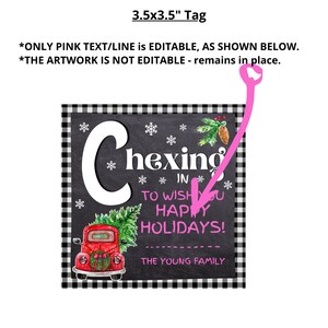 Chexing in Christmas Tag, Chex Mix Winter Gift Tag, REALTOR Pop By ...
