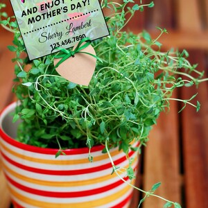 Mother's Day Pop Bys Real Estate Spring Tags 2021 | Etsy