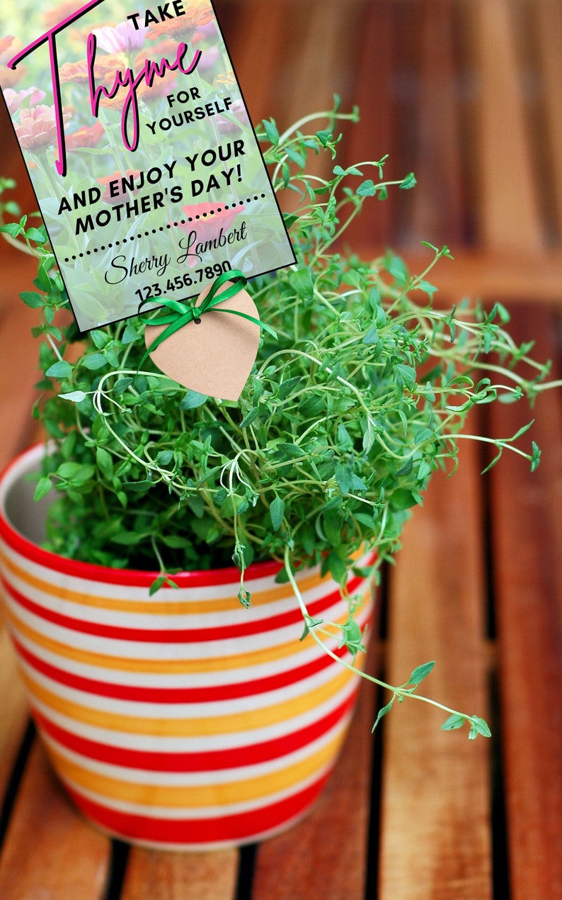 Mother's Day Pop Bys Real Estate Spring Tags 2021 | Etsy