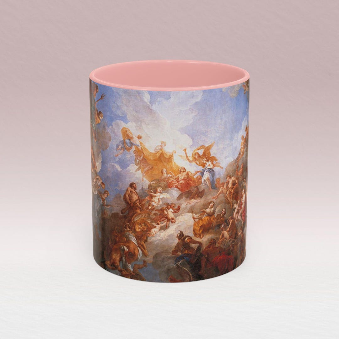 Apotheosis of Hercules Mug: Rococo Art Coffee Mug - Versailles Inspired ...