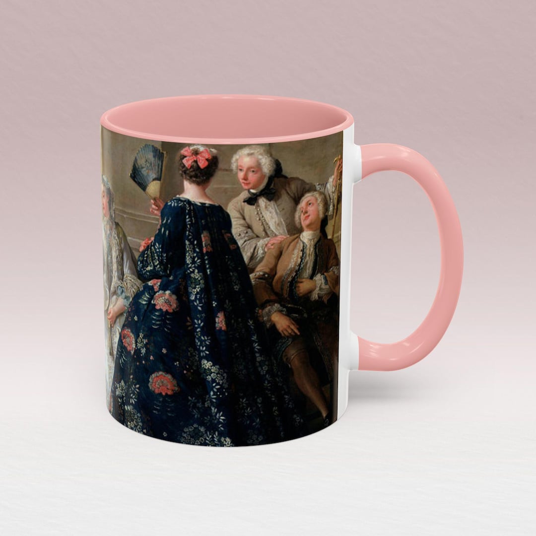 Declaration of Love Accent Mug - Rococo Art Coffee Mug by Jean-françois ...