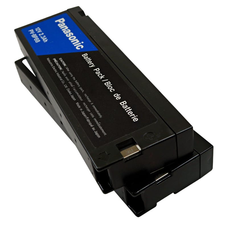 Baterias Panasonic PV-BP88 e RC1220 de 12V para filmadoras - Não ...