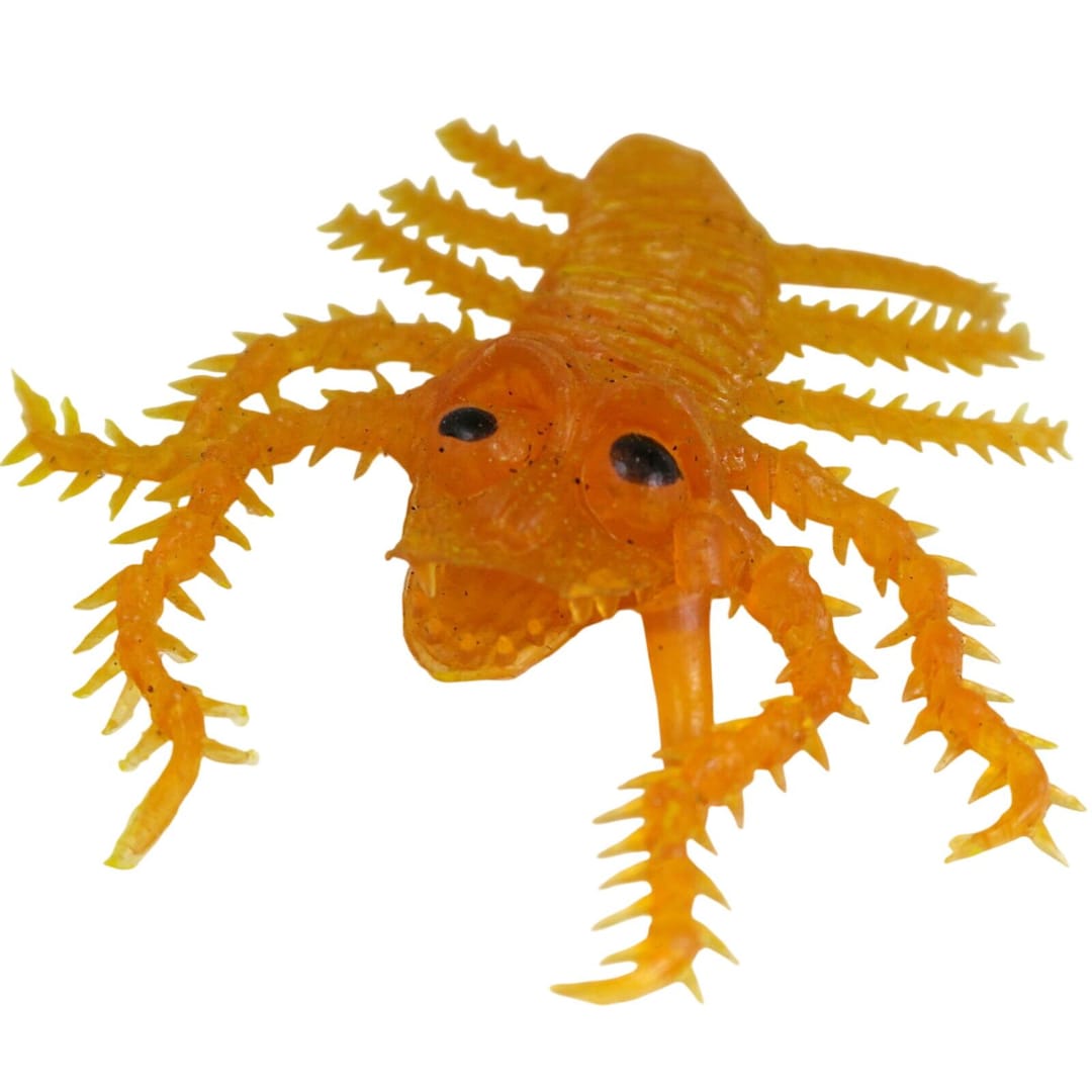 Vintage Rubber Uglies Monster – Orange 10‑leg Jiggler, Hong Kong, 1970s ...
