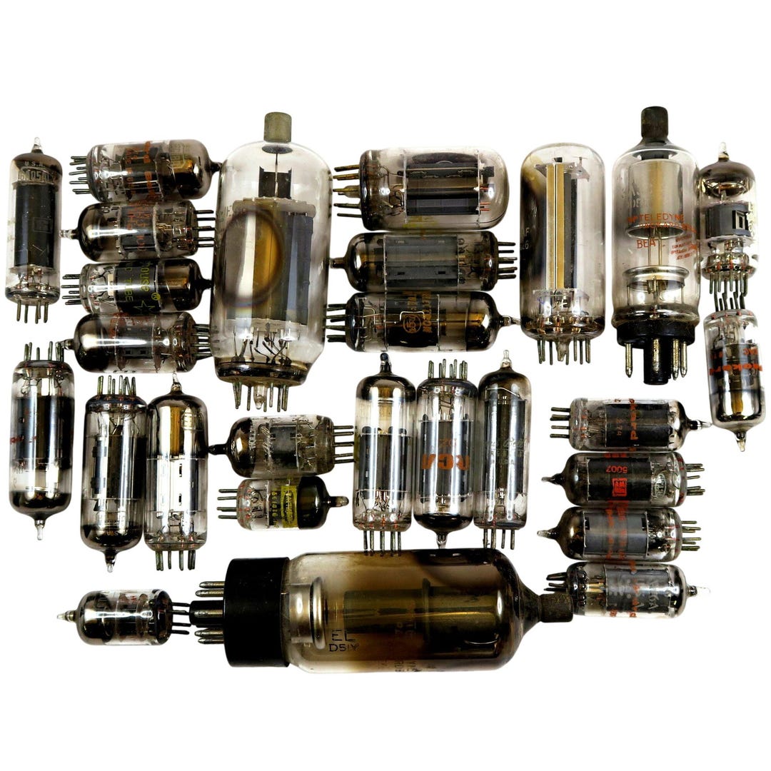 Lot of 27 Vintage Vacuum Tubes RCA Philco Packard Westinghouse Untested ...