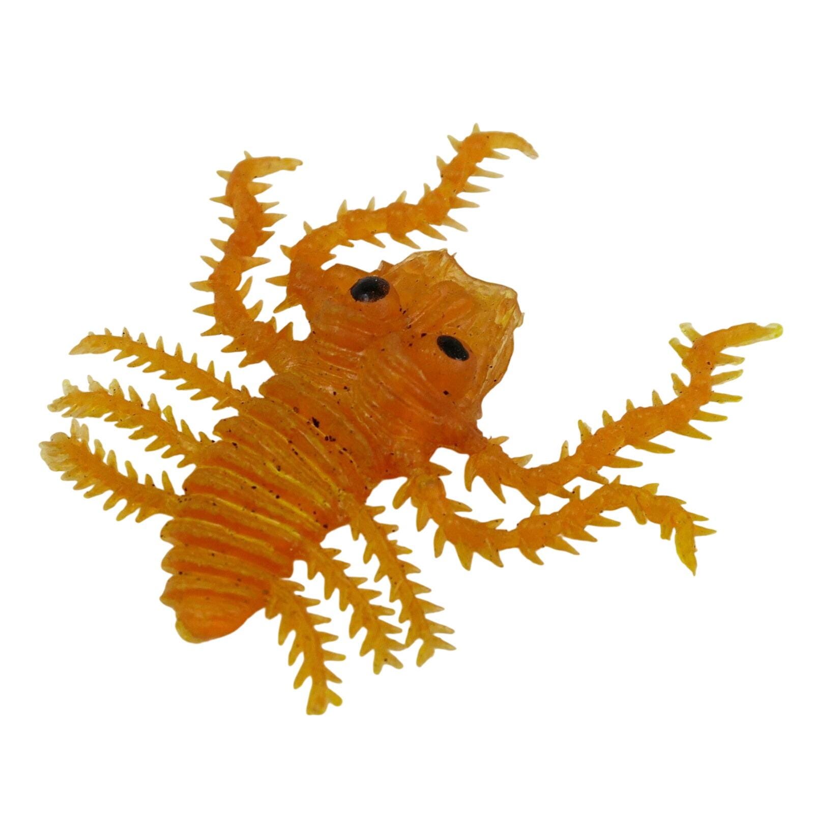 Vintage Rubber Uglies Monster – Orange 10‑leg Jiggler, Hong Kong, 1970s ...