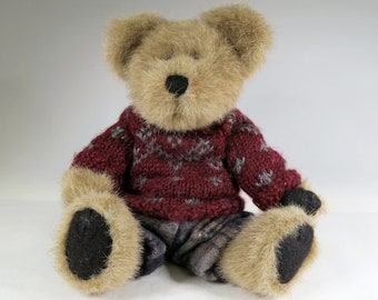 Plaid Teddy Bear | Etsy