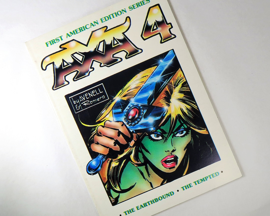 Axa 4 Comic Book Vintage 1983 First American Edition UK - Etsy