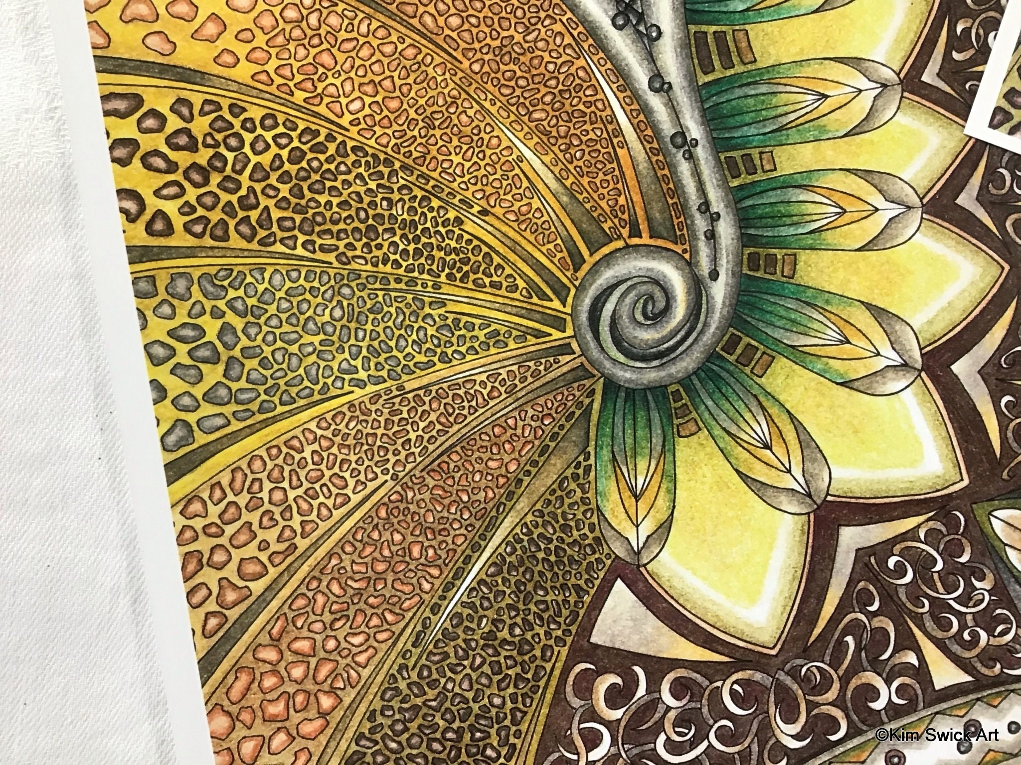 Colorful Art Print Pretty Designs Art Print Colored Pencil - Etsy