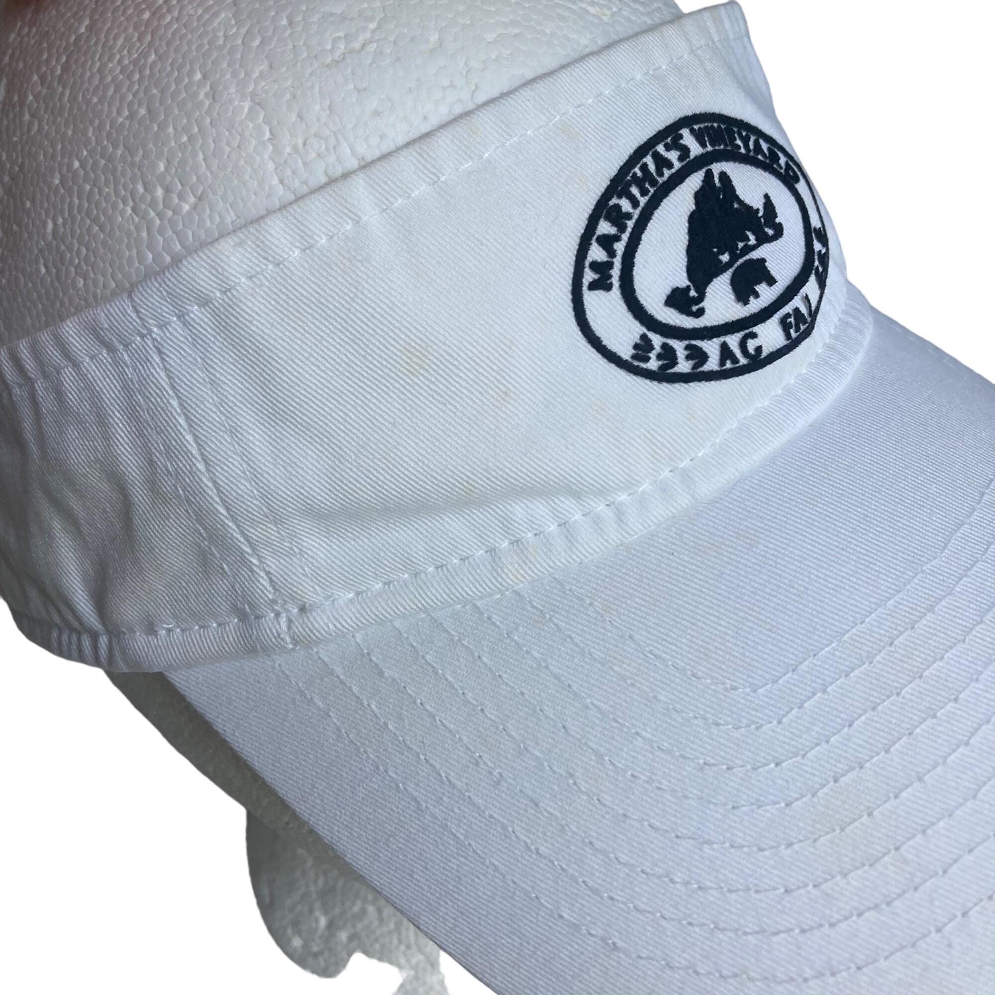 Vintage Marthas Vineyard Agricultural Fair Sun Visor Hat Adjustable ...