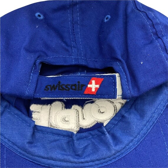 Vintage Swiss Air Logo Baseball Cap Hat Youth Size Th… - Gem