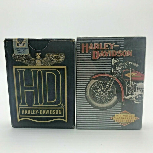 Harley Davidson Playing Cards - Etsy