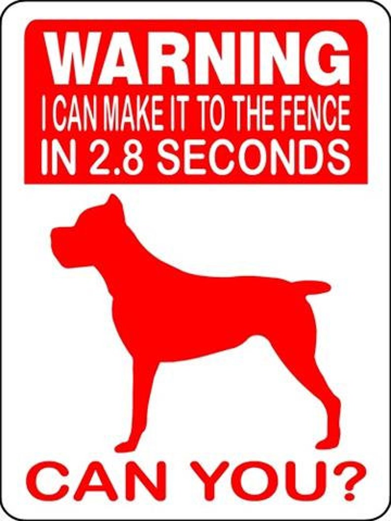 Cane Corso Dog Aluminum Sign: 9x12 or - Etsy