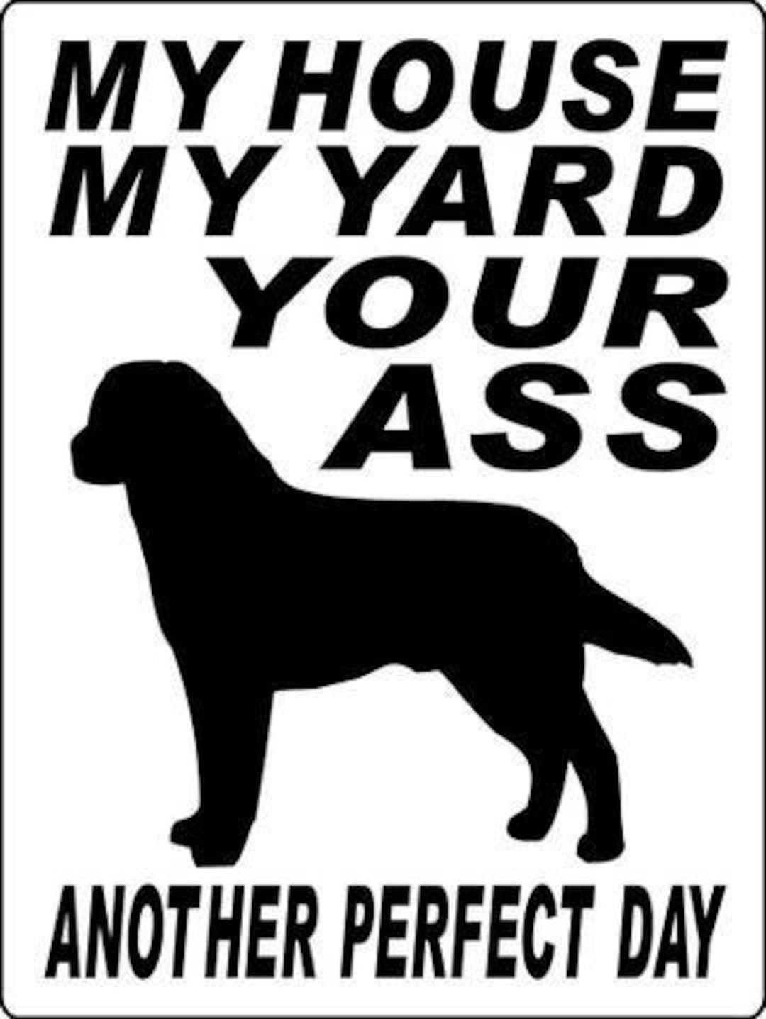 Labrador Retriever Dog Aluminum Sign: 9x12 or - Etsy