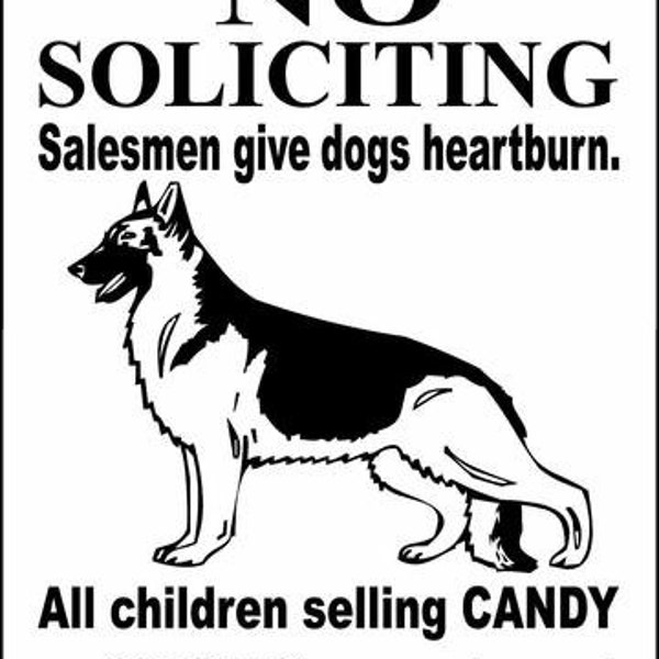 German Shepherd Sign - Etsy