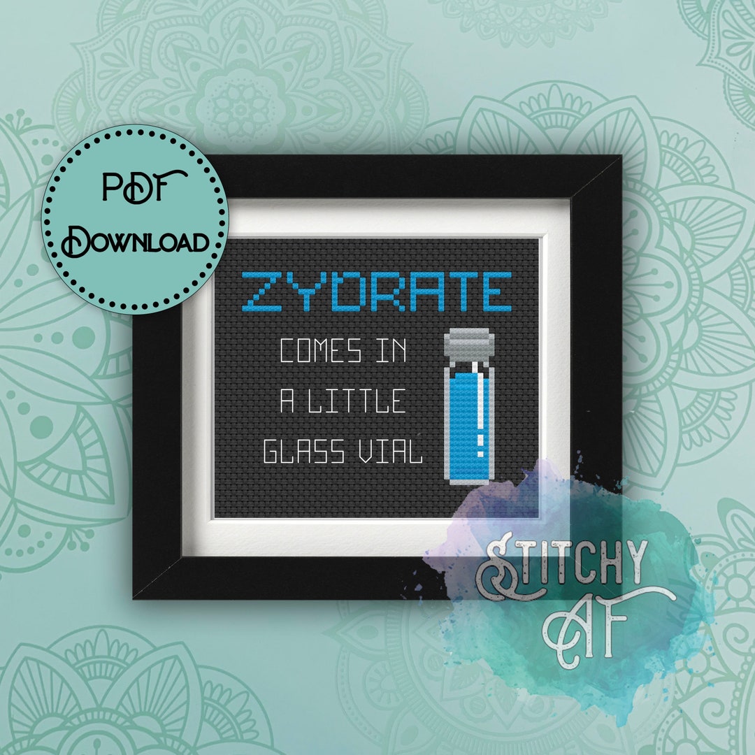 Mini Zydrate - Cross Stitch Pattern - Etsy