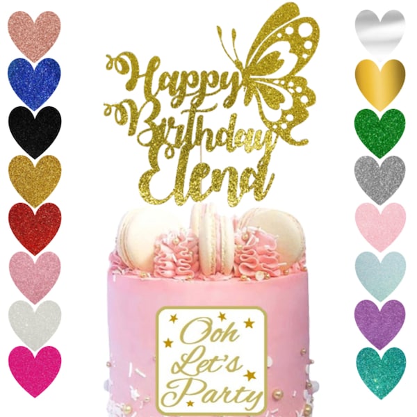 Butterflies Cake Topper - Etsy