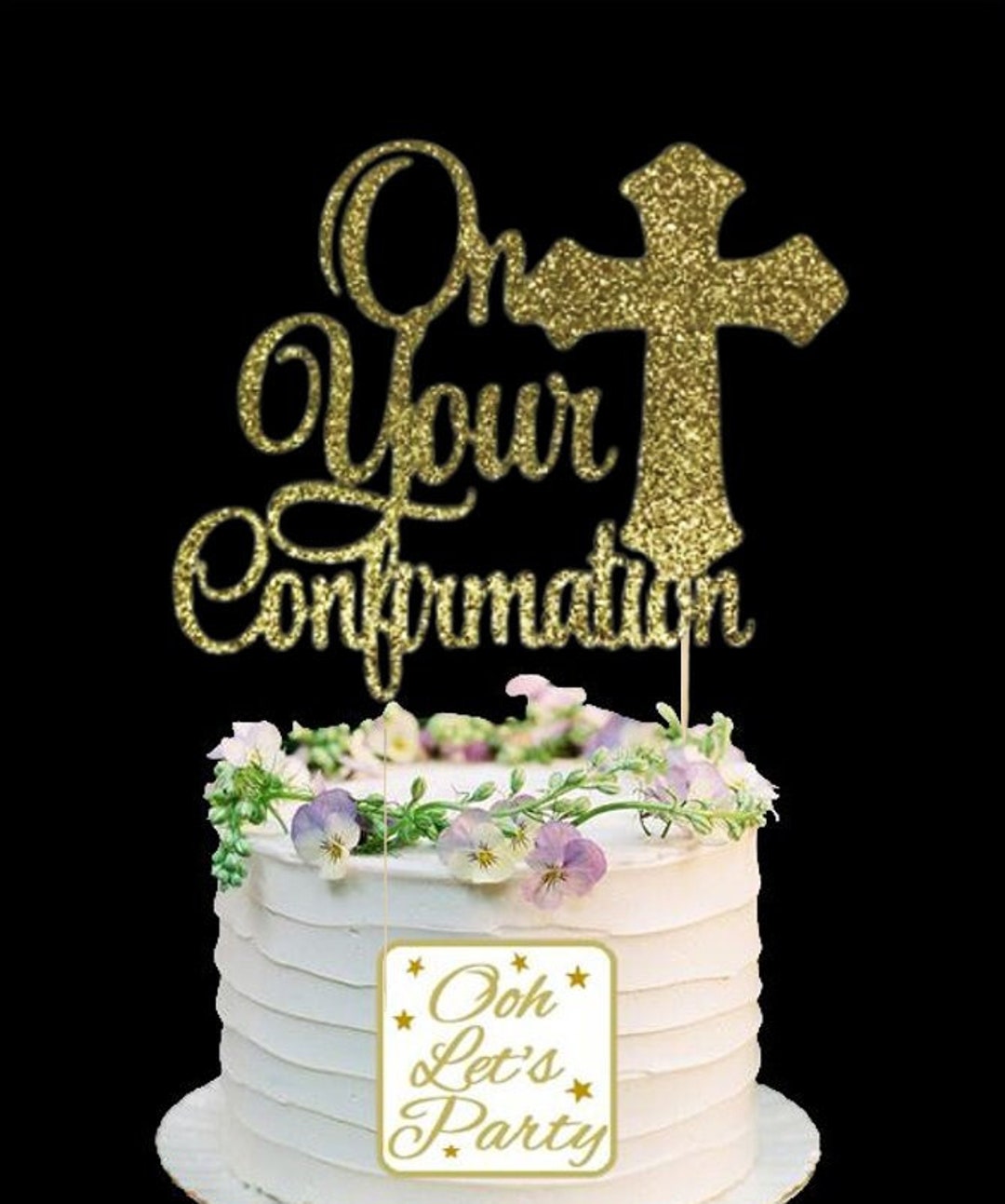 Confirmation Cake Topper, on Your Confirmation. - Etsy