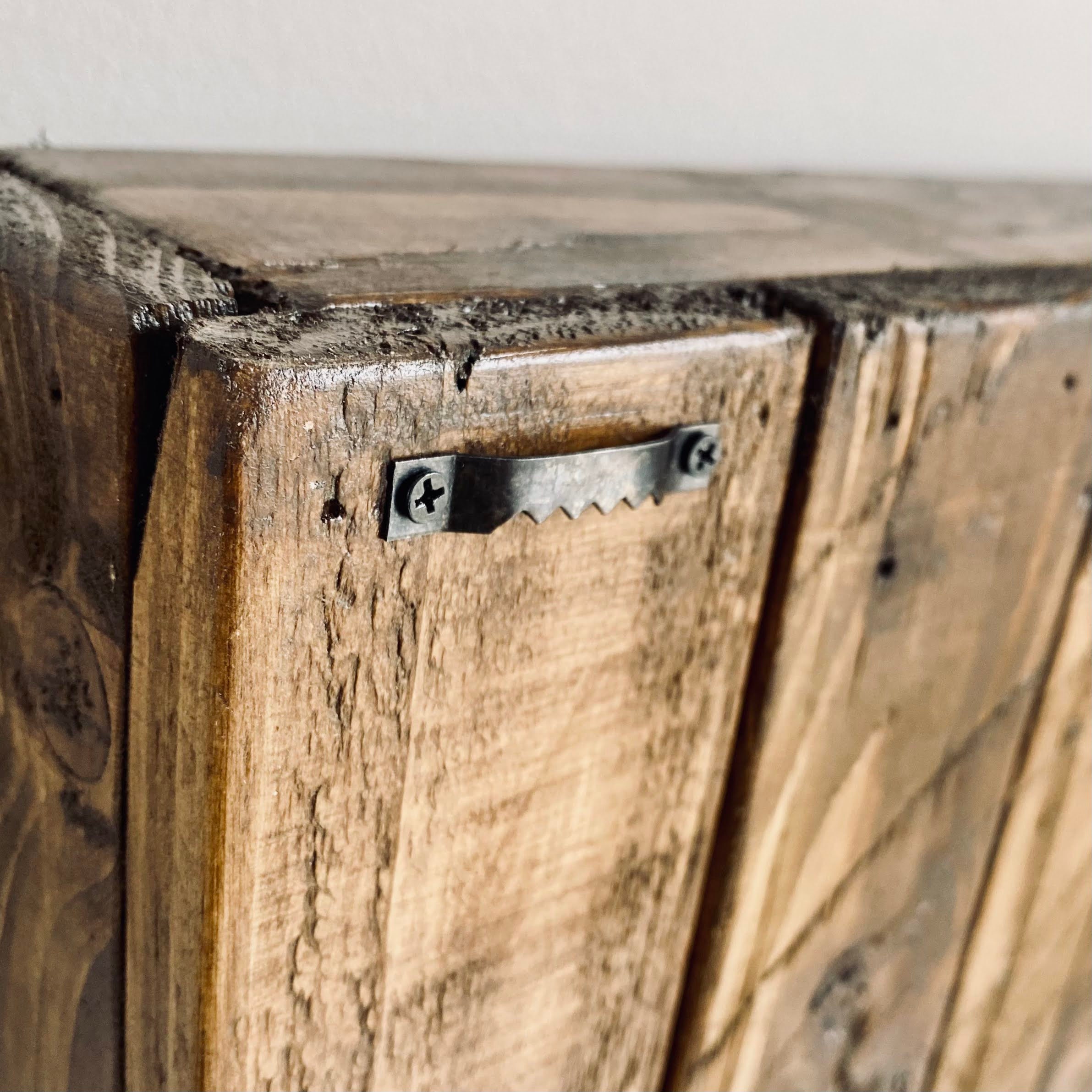 Rustic Wooden Spice Rack Handmade From Reclaimed Wood With | Etsy UK