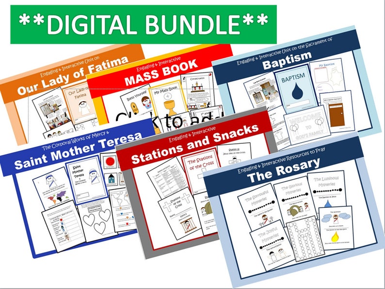 Bundle- All Digital Files - Etsy